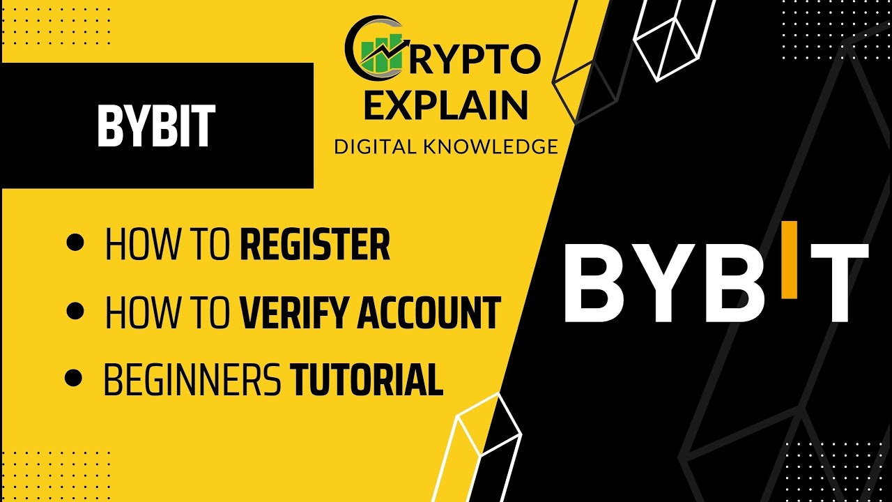 BYBIT tutorial, how to REGISTER & VERIFY account - YouTube