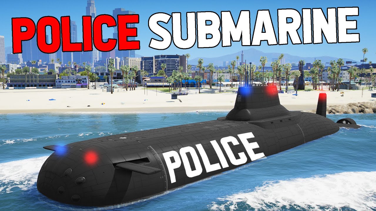 USING A POLICE SUBMARINE TO ARREST PLAYERS IN GTA RP - YouTube