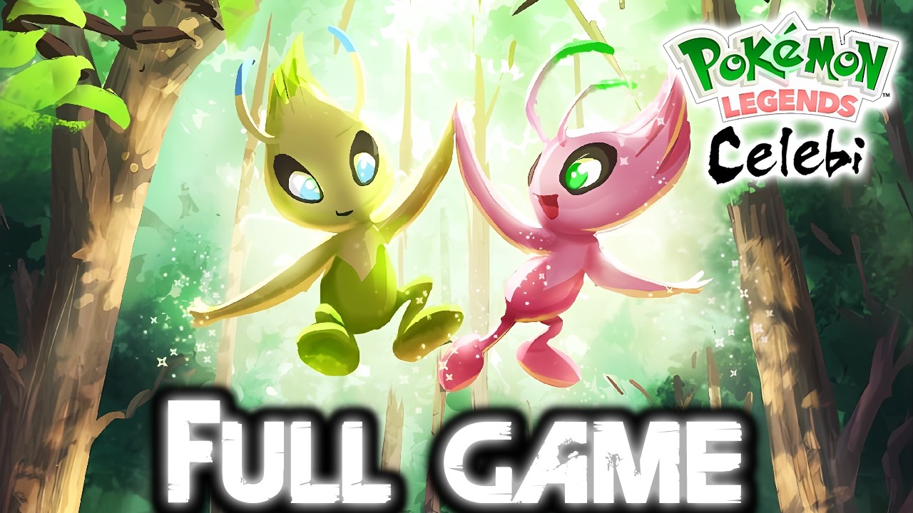 POKÉMON LEGENDS CELEBI Gameplay Walkthrough FULL DEMO (Game Boy Color ...