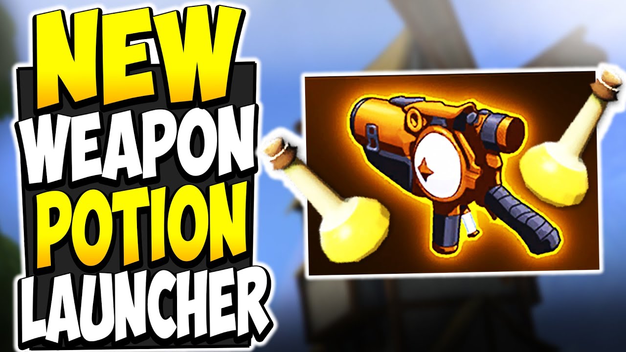 A NEW WEAPON in Realm Royale??? - The POTION LAUNCHER - YouTube