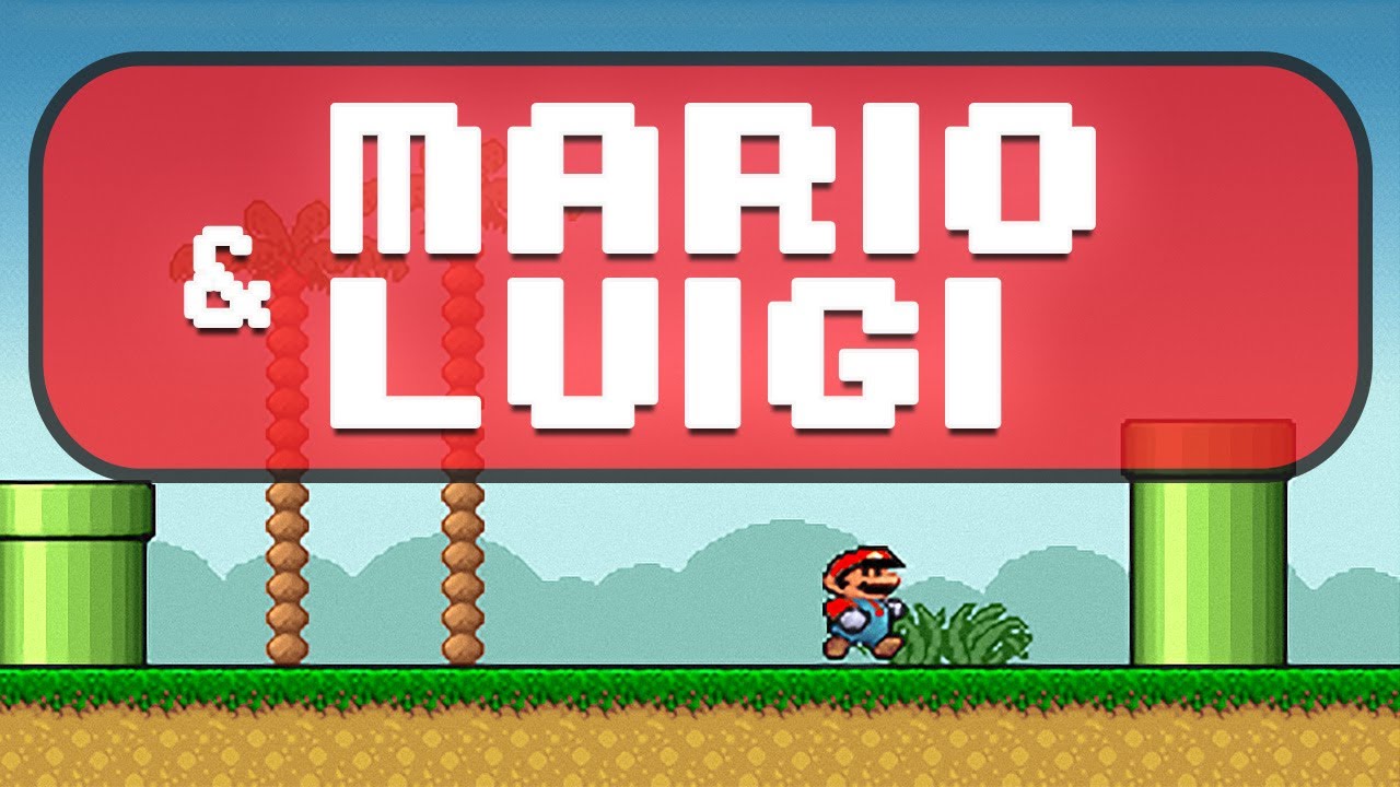 Mario & Luigi | Short Gameplay | PC DOSBox - YouTube