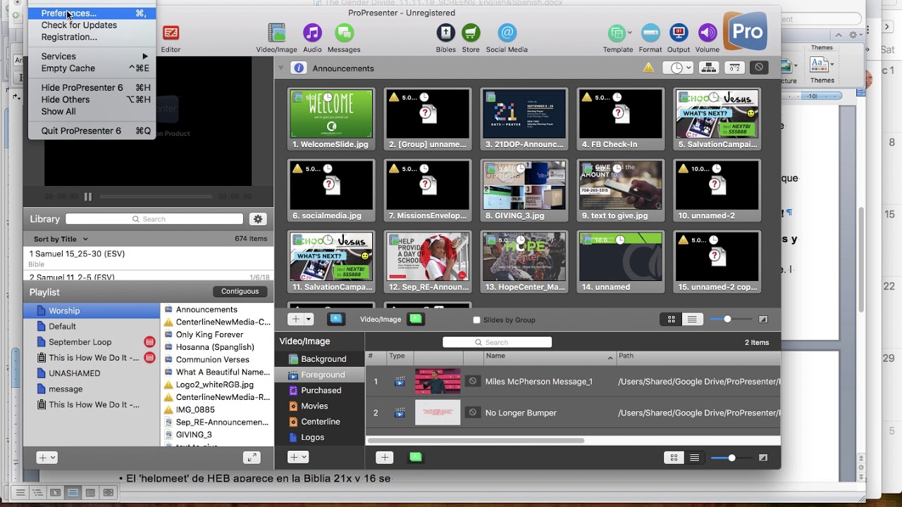 ProPresenter Local Sync How To - YouTube