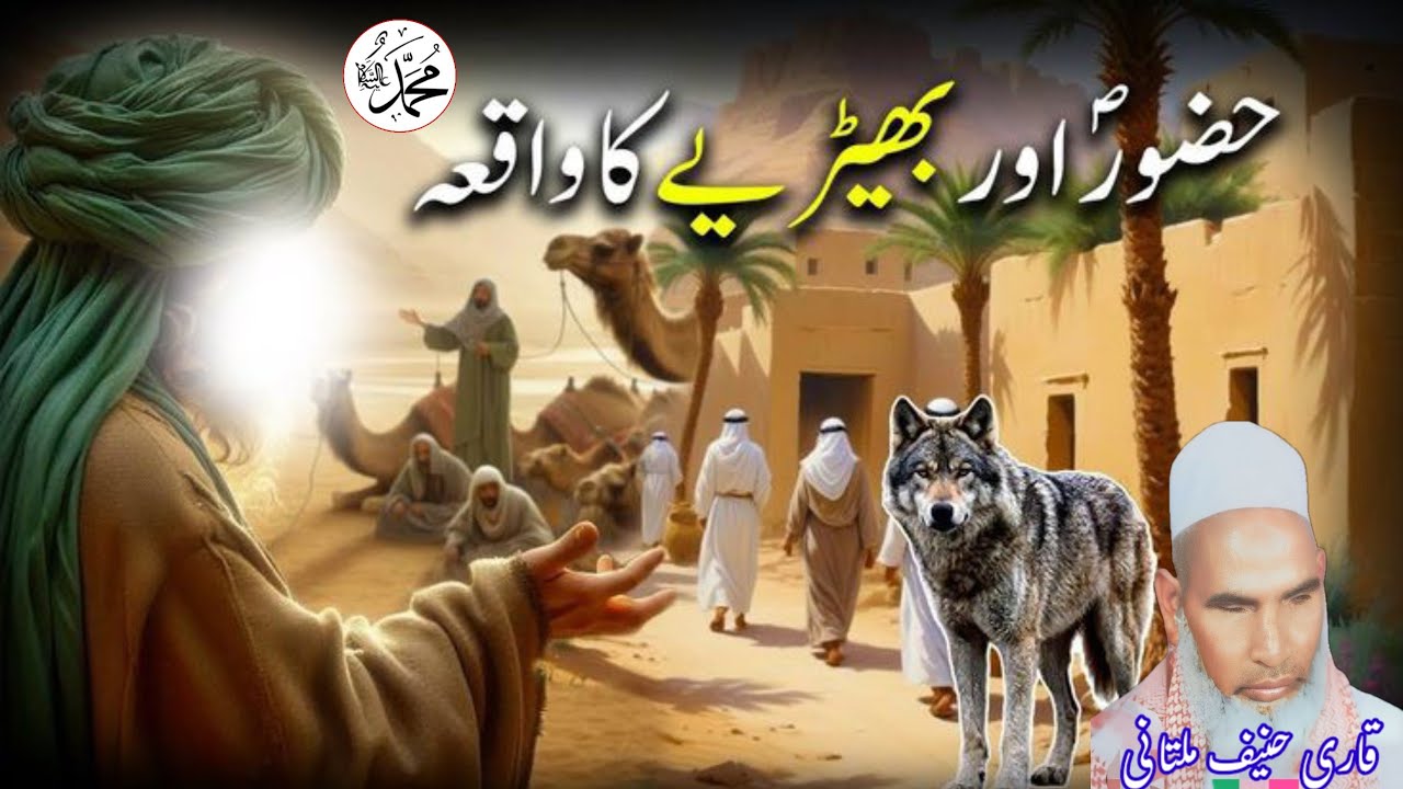 हुजूर और भेड़िये का वाकया यह बयान नहीं सुना होगा आपने 😱qari Hanif ...