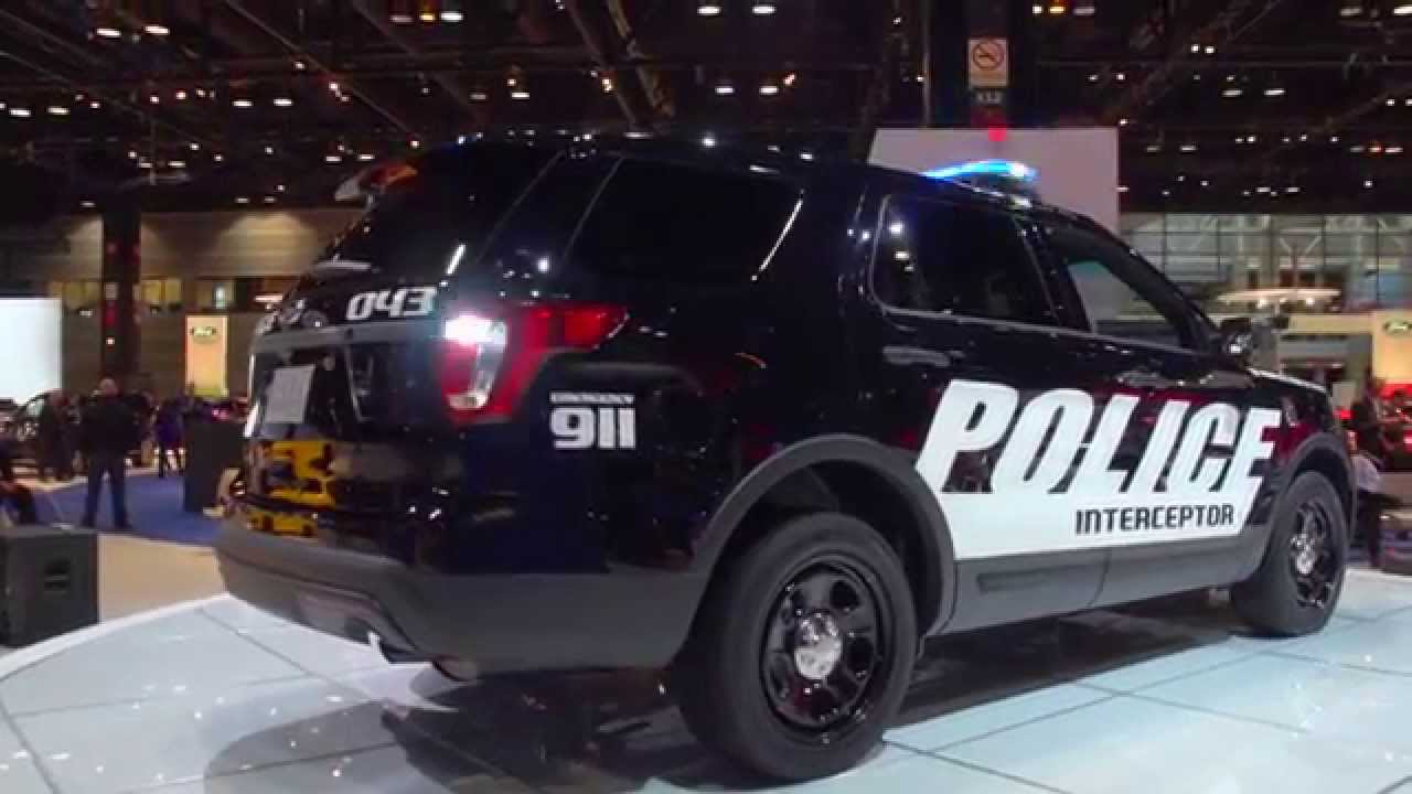 2016 Ford Police Interceptor Explorer - YouTube