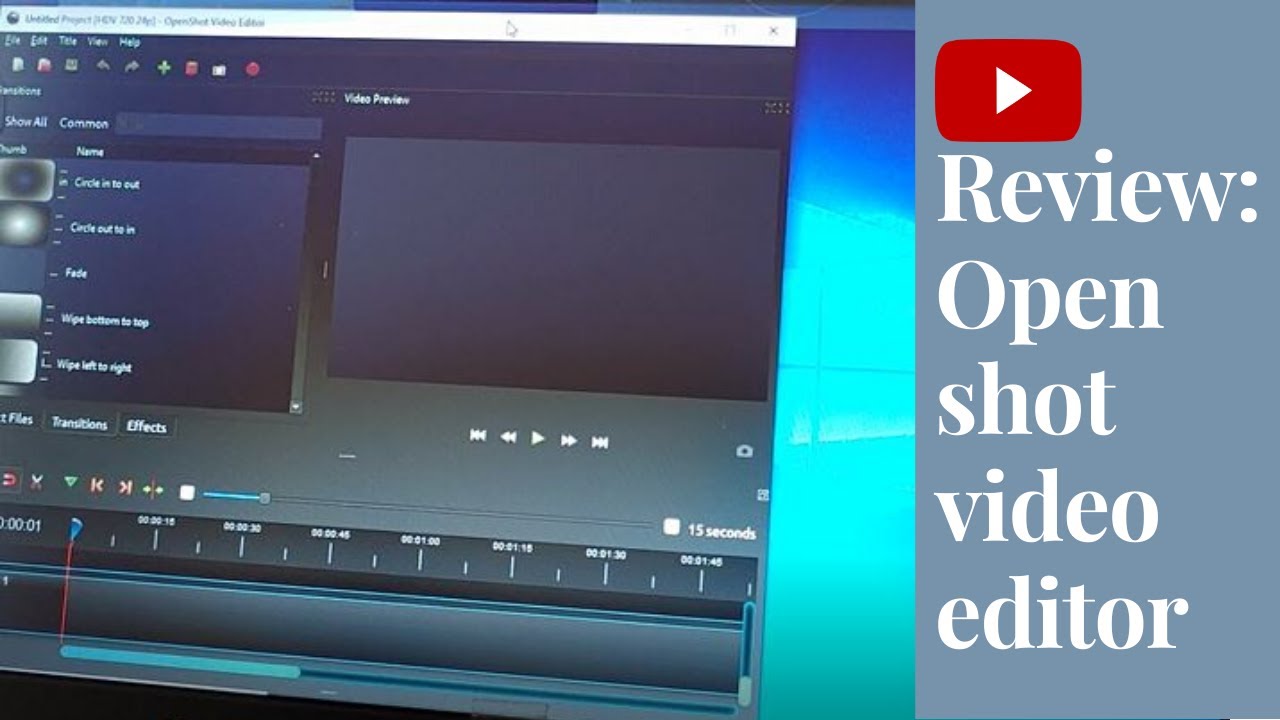 Product review of Openshot video editor - YouTube