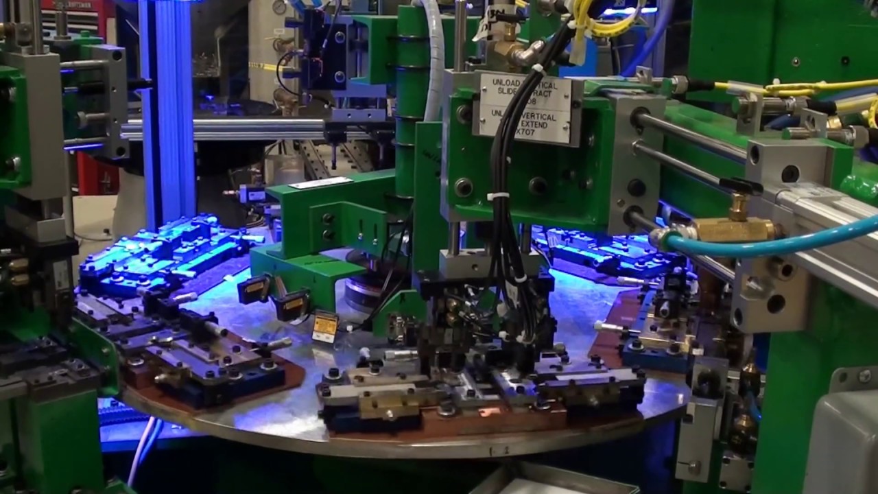 Small Parts Production Automation System - YouTube
