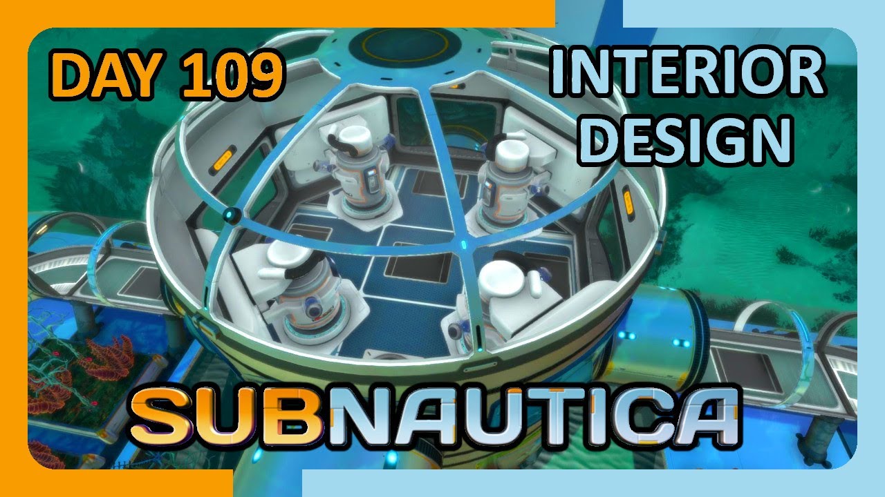 Subnautica Gameplay - Day 109 Sparse Reef Base Interior Design ...