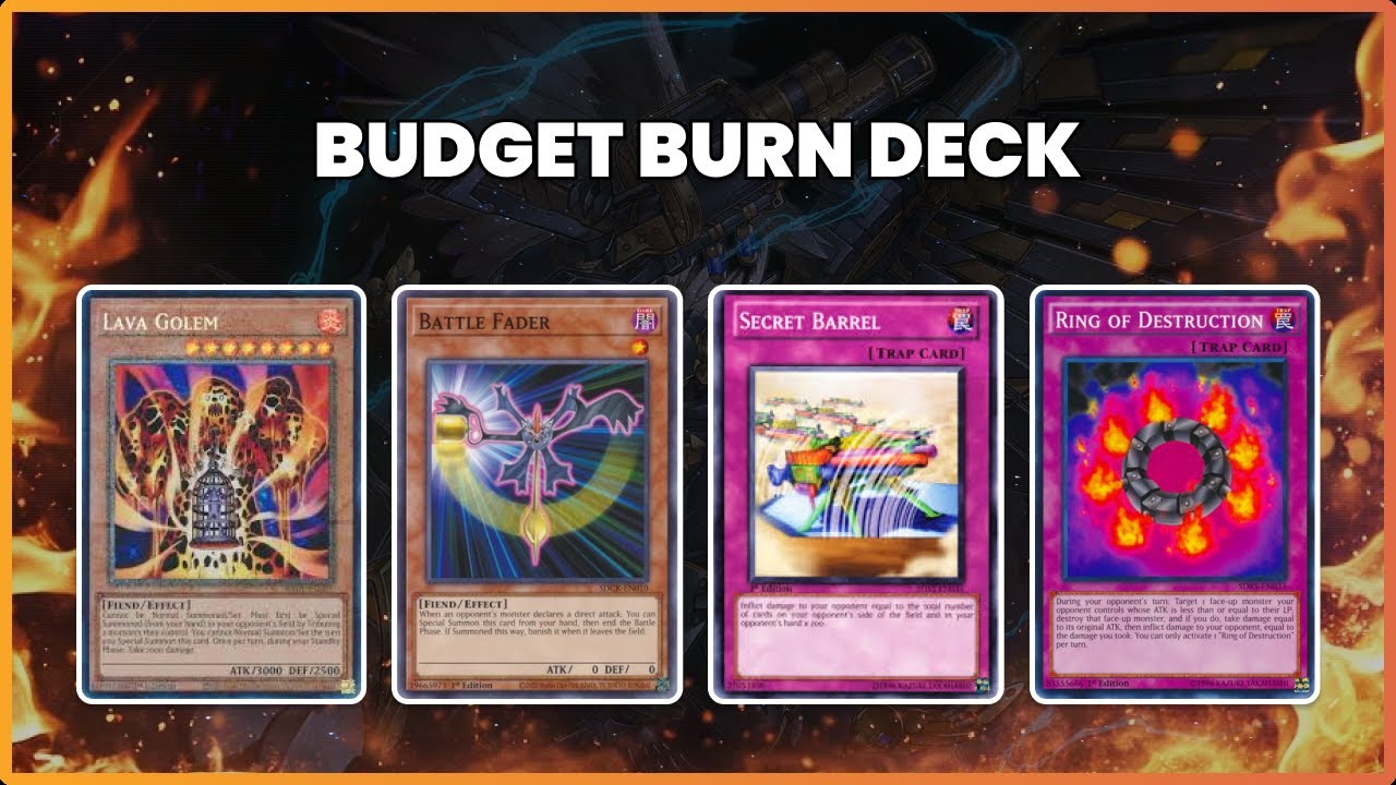 Budget BURN Deck to BURN All The Meta Decks - Yu-Gi-Oh Master Duel ...