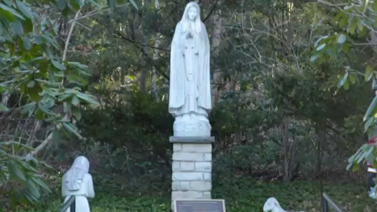 JWTT Visited National Shrine Grotto of Lourdes Mount St Mary - YouTube