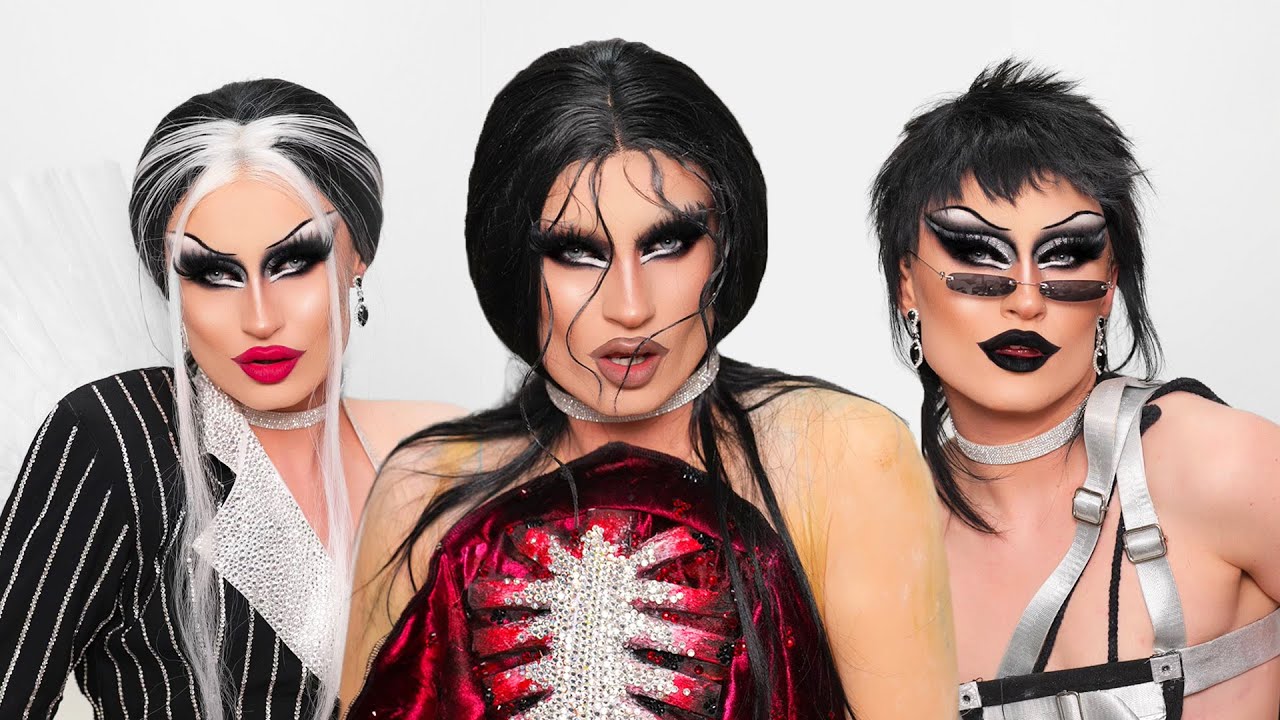 3 INSANE Drag Race Ball Challenge Looks | Gottmik - YouTube