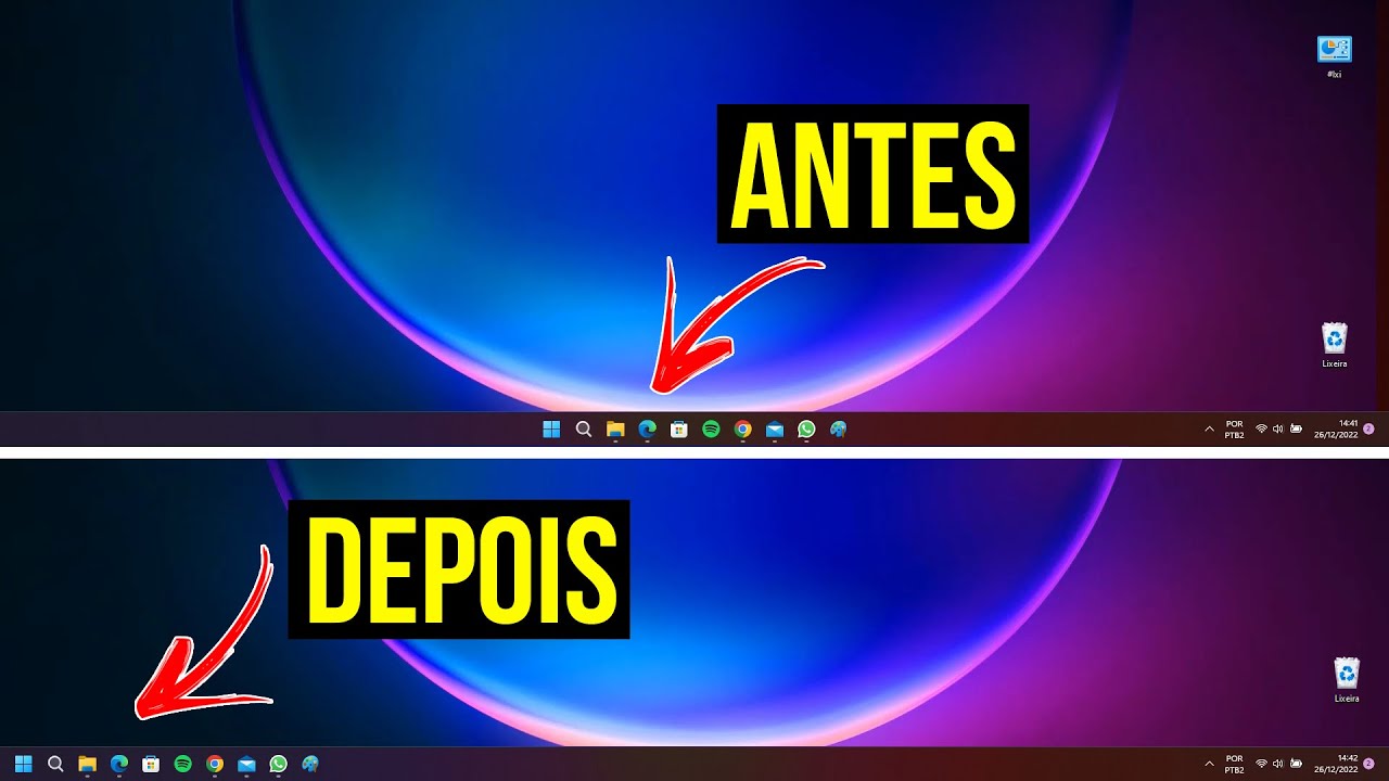 COMO COLOCAR O MENU INICIAR DO WINDOWS 11 NO LADO ESQUERDO DA TELA IGUAL OS ANTIGOS WINDOWS ...