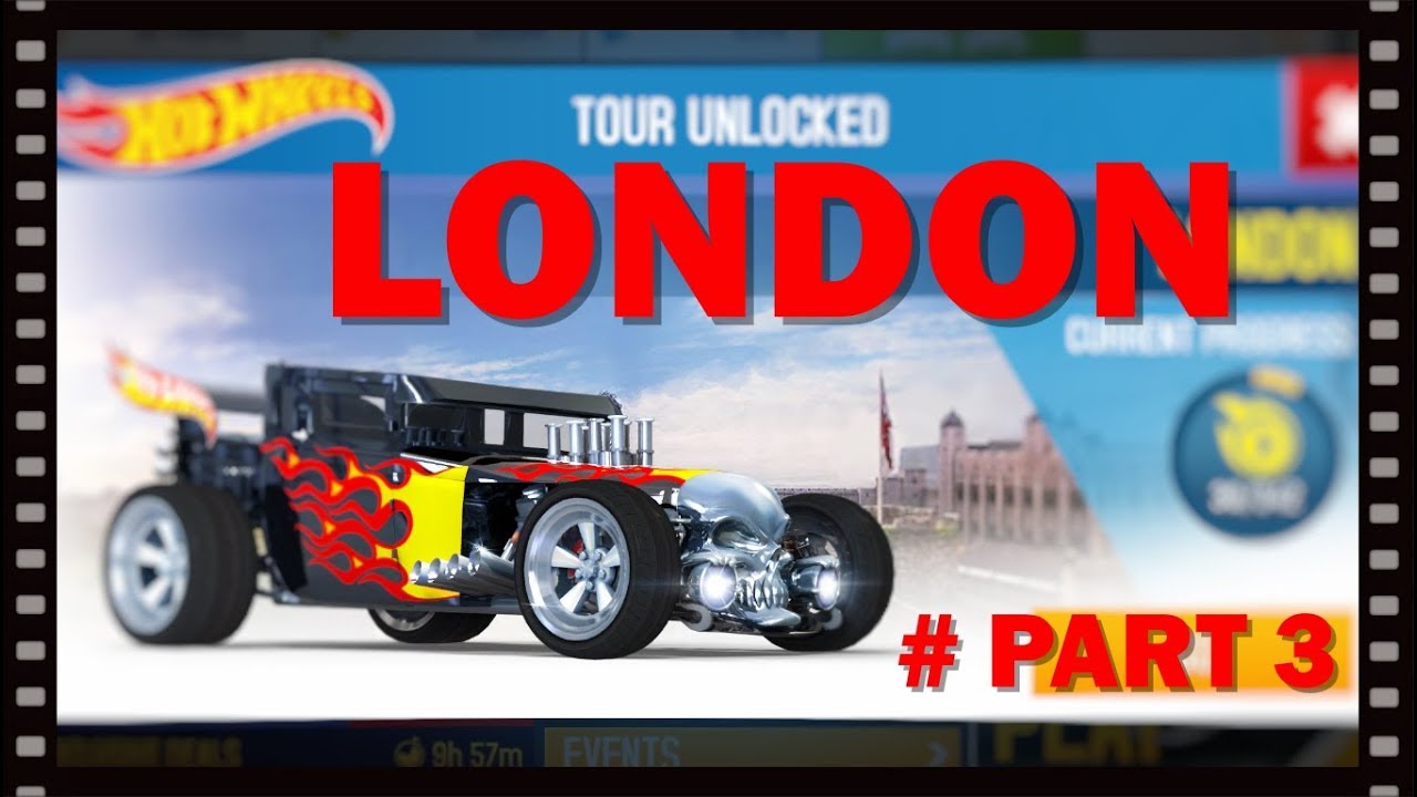 BONE SHAKER | HOT WHEELS | LONDON | PART 3 | WALKTHROUGH | ASPHALT 8 ...
