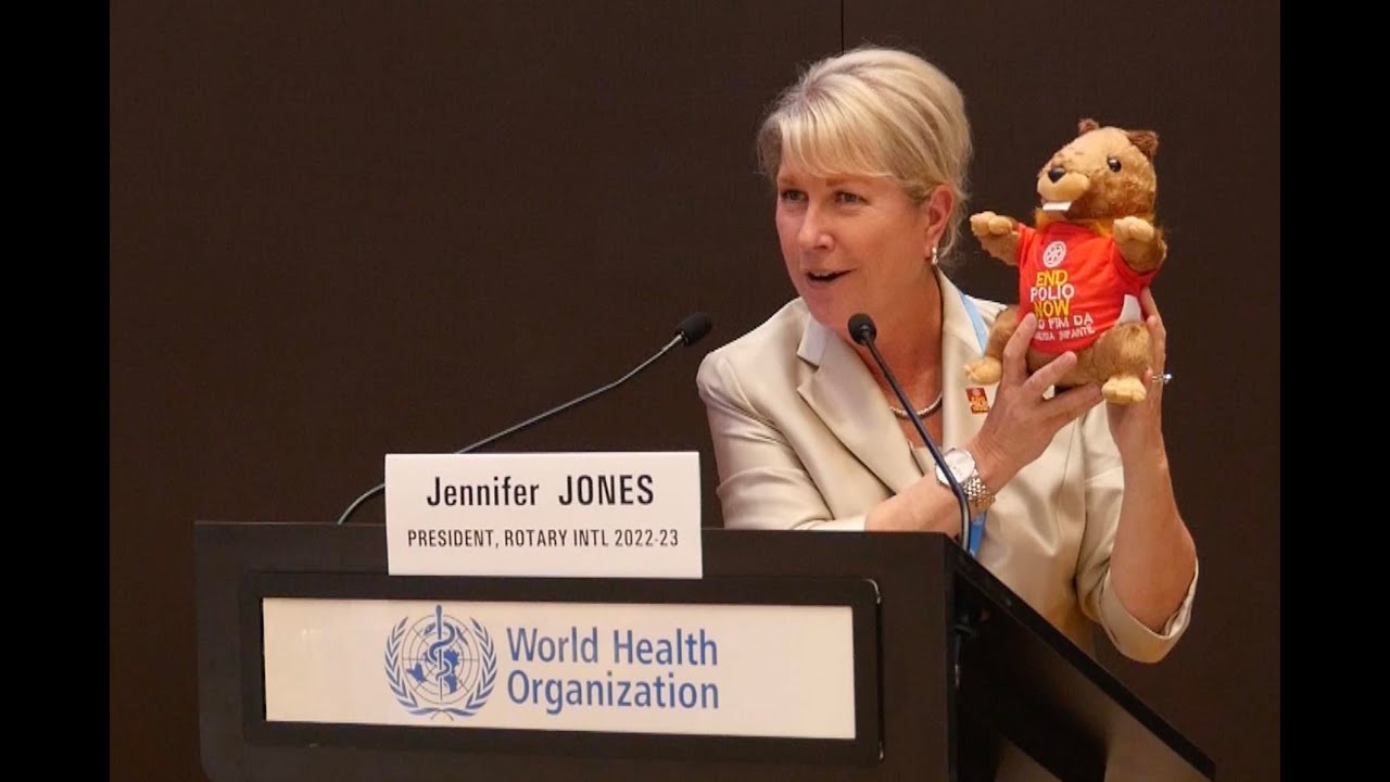 Interview exclusive Jennifer Jones, présidente du Rotary international ...