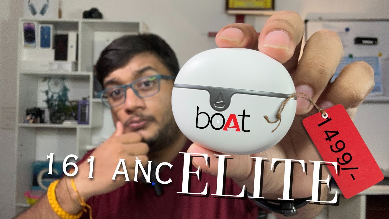boAt airdopes 161 ANC elite || Another ANC buds under 1500 - YouTube