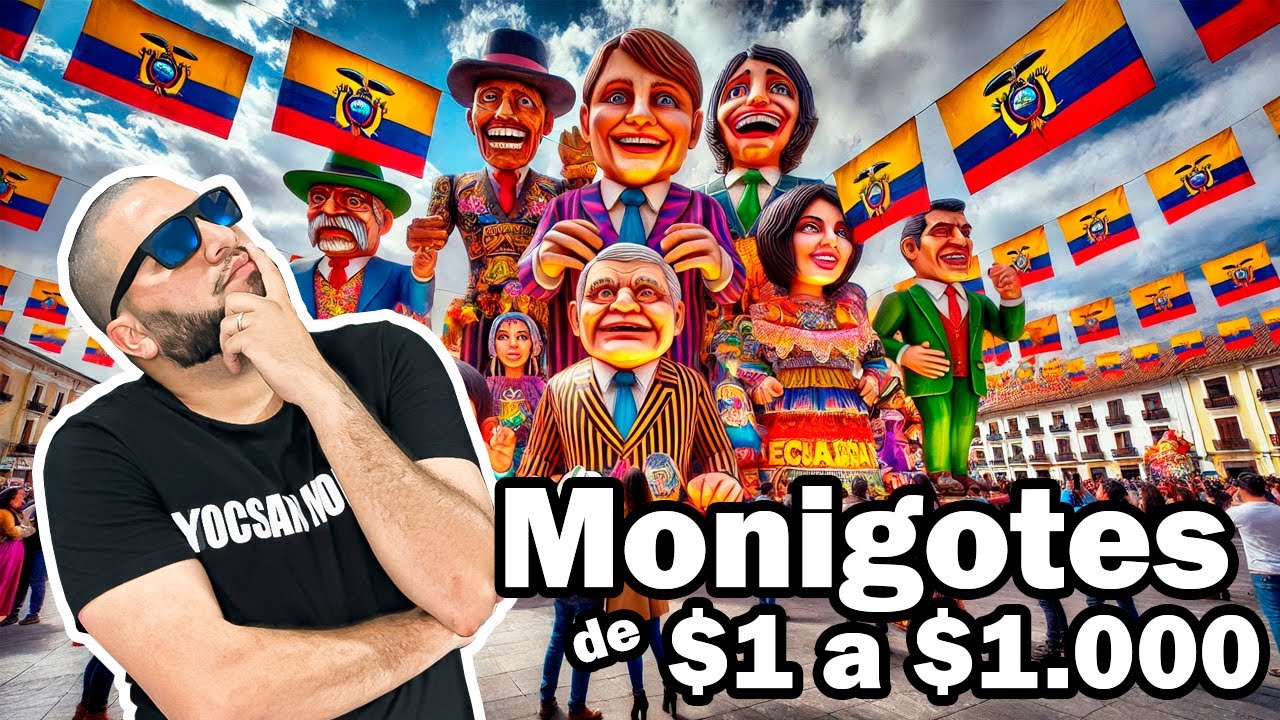 MONIGOTES EN GUAYAQUIL 2024 / Ecuador se despide del año viejo # ...