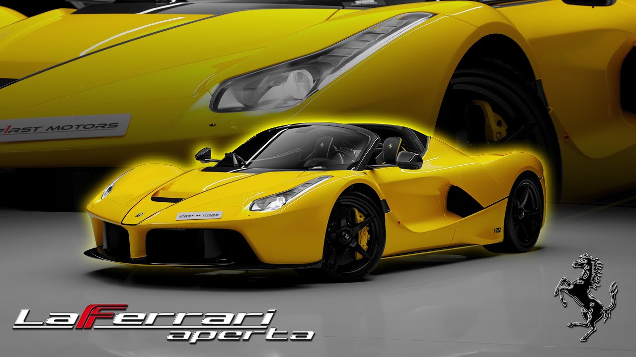 Sunshine in the Form of: Ferrari LaFerrari Aperta | 4K - YouTube