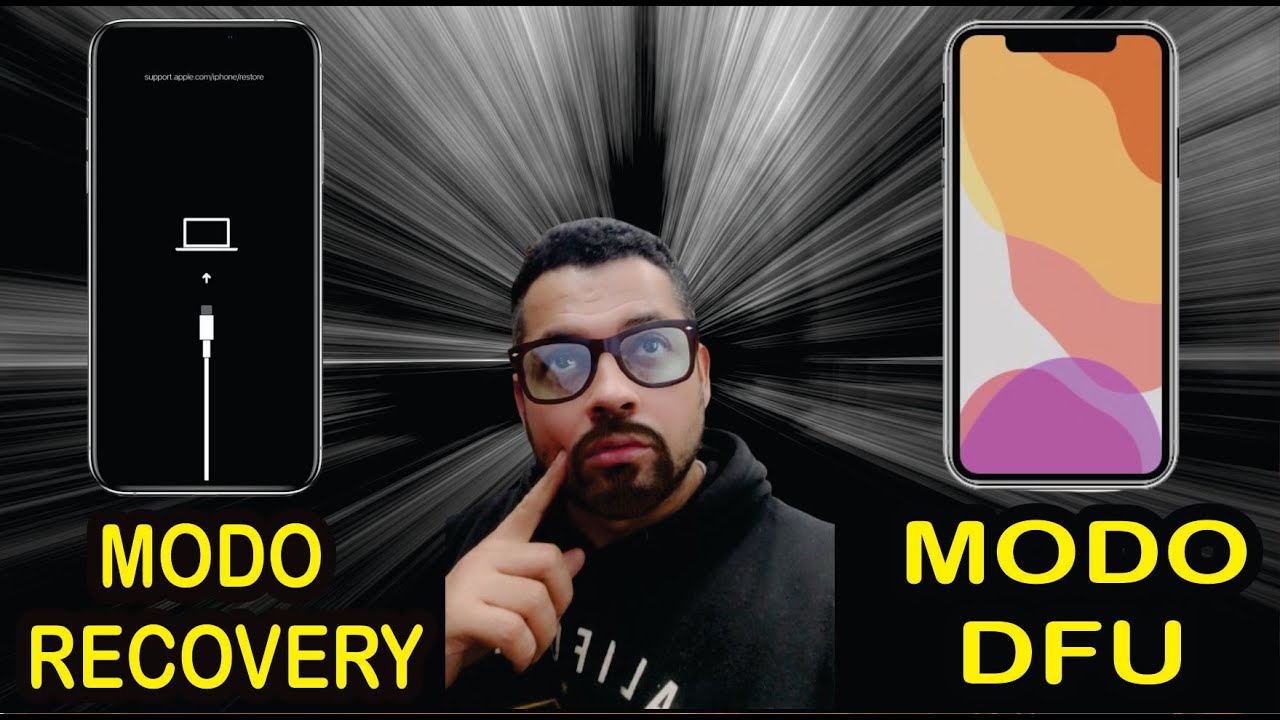 COMO COLOCAR EM MODO RECOVERY OU MODO DFU IPHONE 8, 8 PLUS, X, XS, XS ...