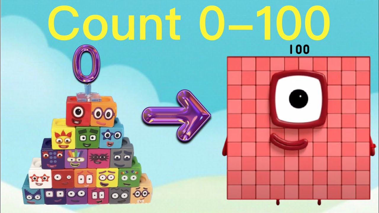 DIY building and Making numberblocks 0-100 club from MathLink Cubes ...