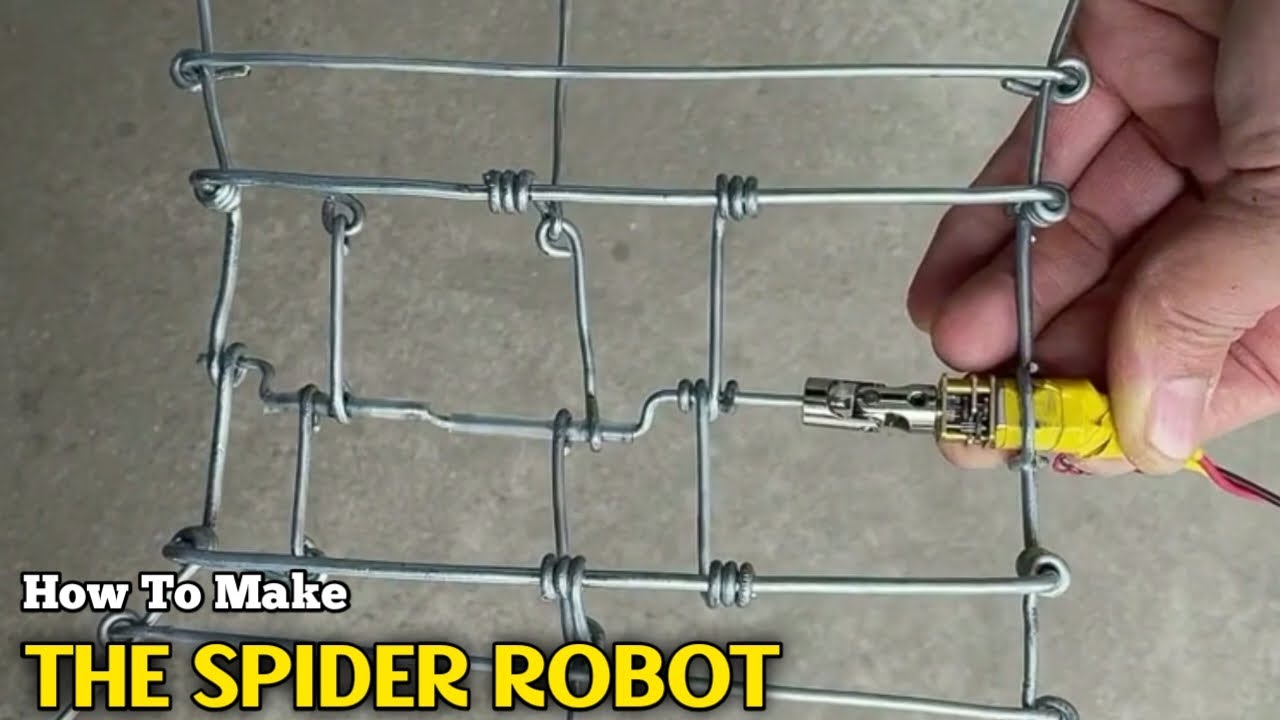 How To Make The Spider Robot | DiY The Spider Robot | Rong Roning Pata ...