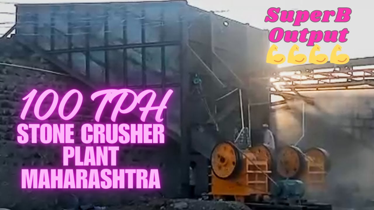 100 TPH Automatic Stone Crusher Plant (Gitti Crusher) in Maharashtra by ...
