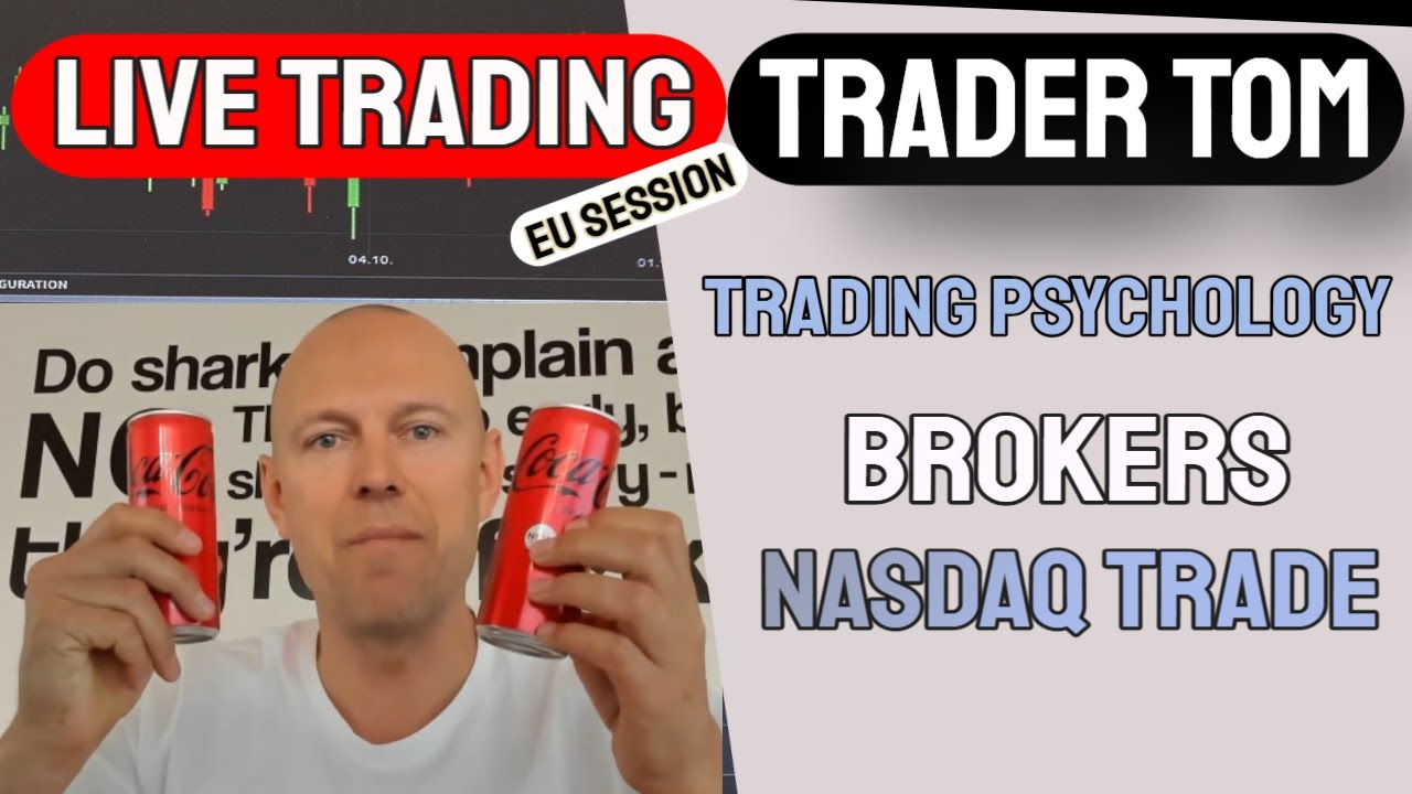Trader Tom Live Trading - Trading Psychology - Brokers - YouTube
