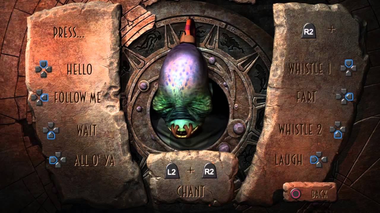Abes oddysee game speak - YouTube
