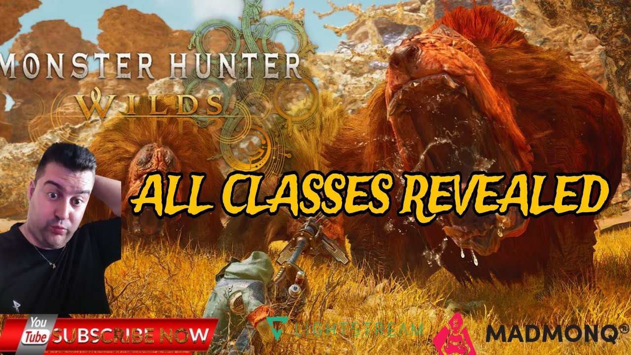 Monster Hunter Wilds All The Classes Presented #capcom - YouTube