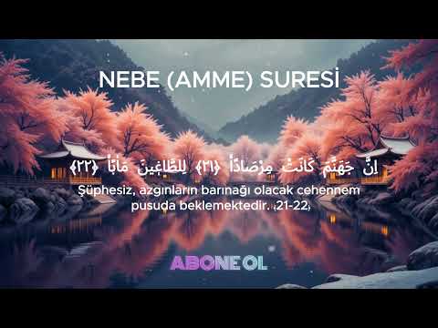 Her Gün Oku Maddi Manevi Müjdelere Eriş / Nebe (Amme) Suresi Dinle |  Alaa Aqel/ Büyük Haber Nedir?