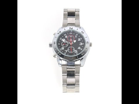 Mini Spy Camera Watch 8GB Flylinktech Hidden Camera Recorder Watch HD ...