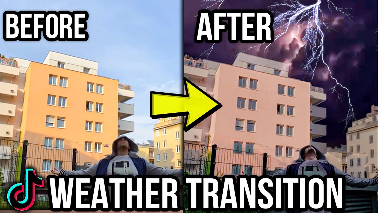 Sky Replacement/ Weather Transition (Tik Tok Tutorial) - YouTube