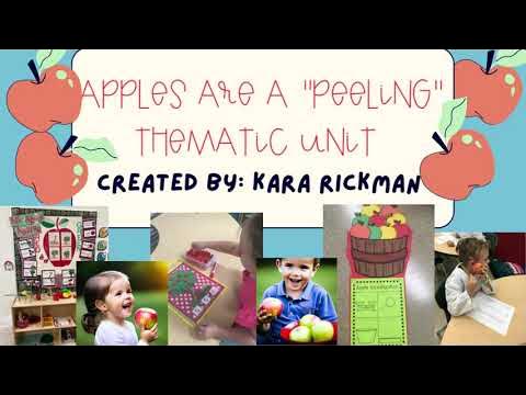 Apples Thematic Unit - YouTube
