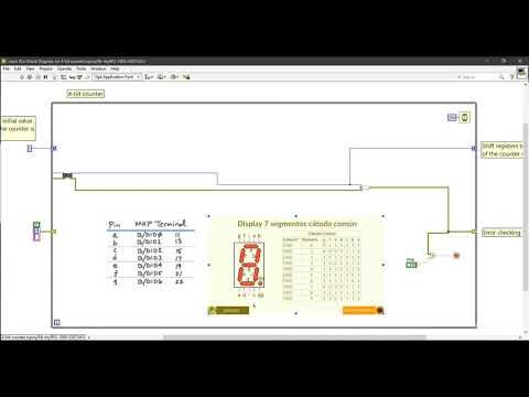 Counter with Seven-Segment Display | LabVIEW - YouTube