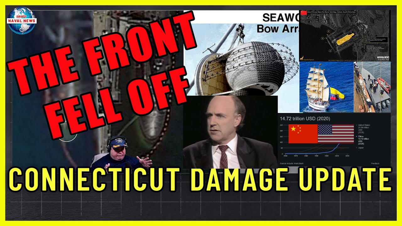 USS Connecticut Damage Update & China's Super Carrier - YouTube