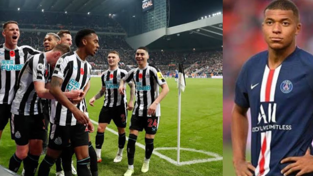 نيوكاسل يفترس باريس بالاربعة ايدي هاو ونيوكاسل من اللا شئ الي كل شئ