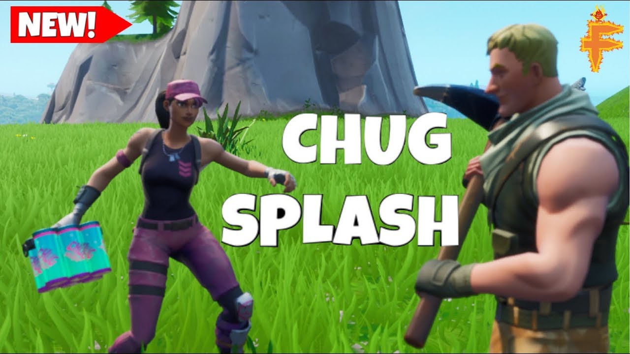 NEW FORTNITE CHUG SPLASH+PROP HUNT LTM GAMEPLAY 66 WINS - YouTube