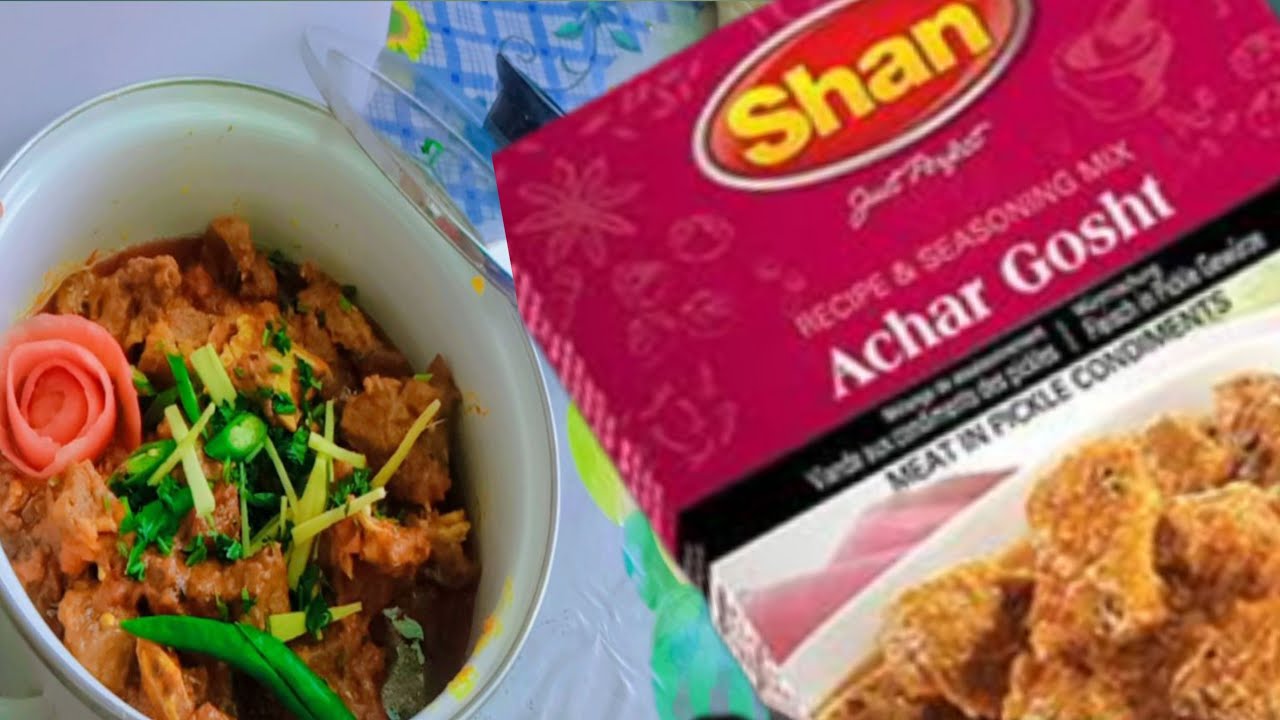 Shan Achar Gosht Recipe|Beef Achar Gosht Recipe|Beef Achar Gosht|Abeera ...