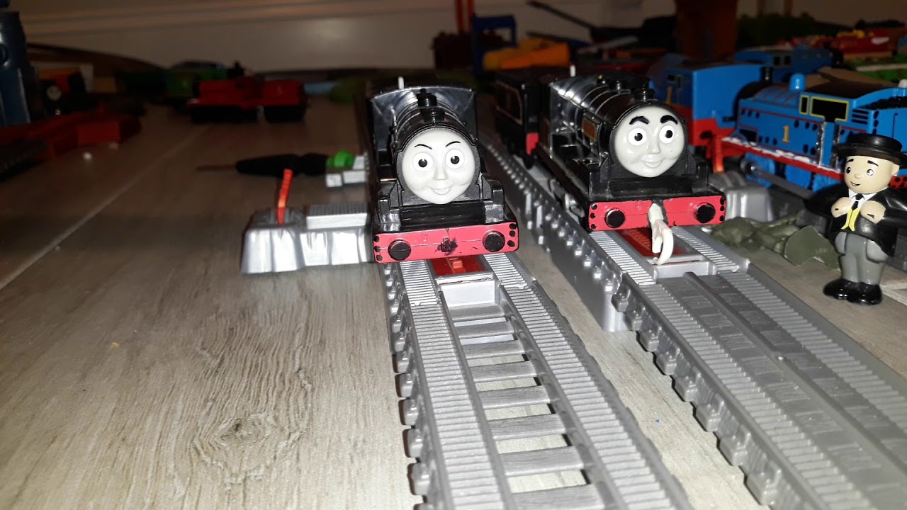 Thomas and friends Trackmaster Donald and Douglas Flashback Review ...
