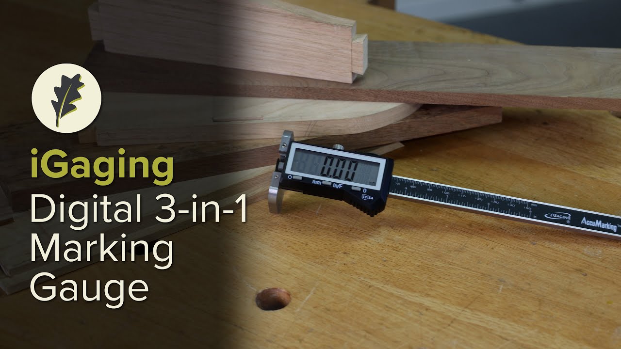 iGaging Digital 3-in-1 Marking Gauge - YouTube