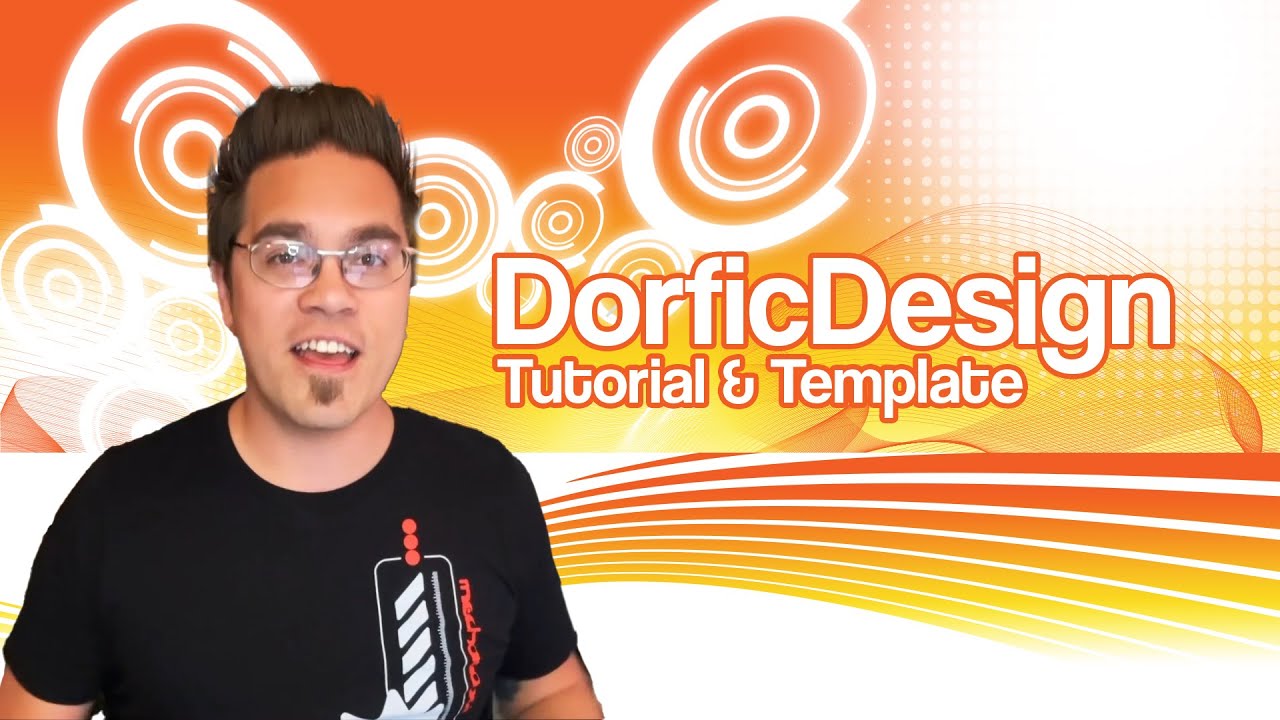 Dorfic Design Template + Tutorial [Photoshop & Illustrator] - YouTube
