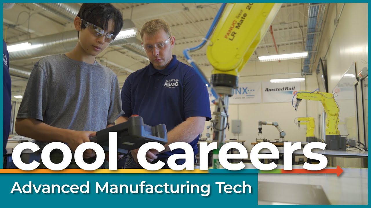 Cool Careers - Episode 28: Advanced Manufacturing Technician - YouTube