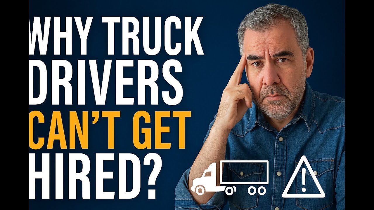 “Why Truck Drivers Can’t Get Hired in 2025 🚛 | Top Disqualifiers & How ...