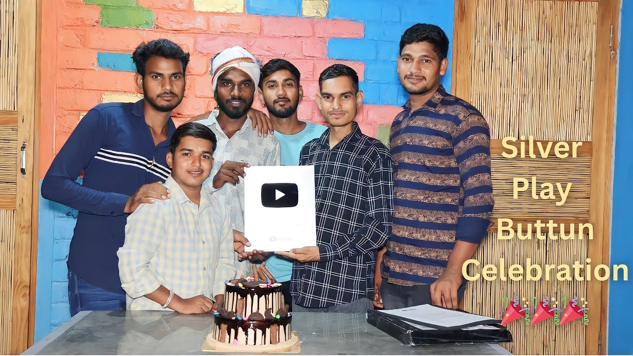 Silver Play button celebration 🎉🎉🎉 #vlogvideo #viralvlog # ...