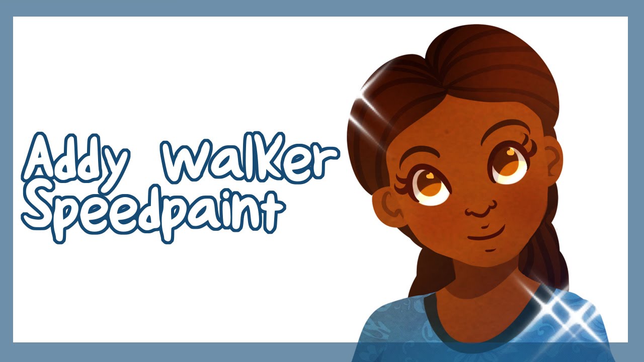 American Girl Addy Walker Speedpaint - YouTube