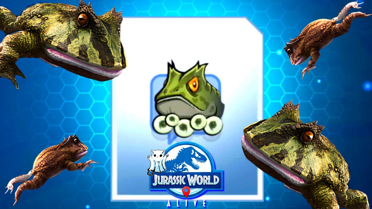 Lvl 30 Frog gets the Emote! 🐸All New Jurassic World Alive 2.22 - YouTube
