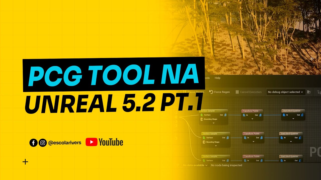 PCG Tool na Unreal 5.2 Pt.1 - YouTube