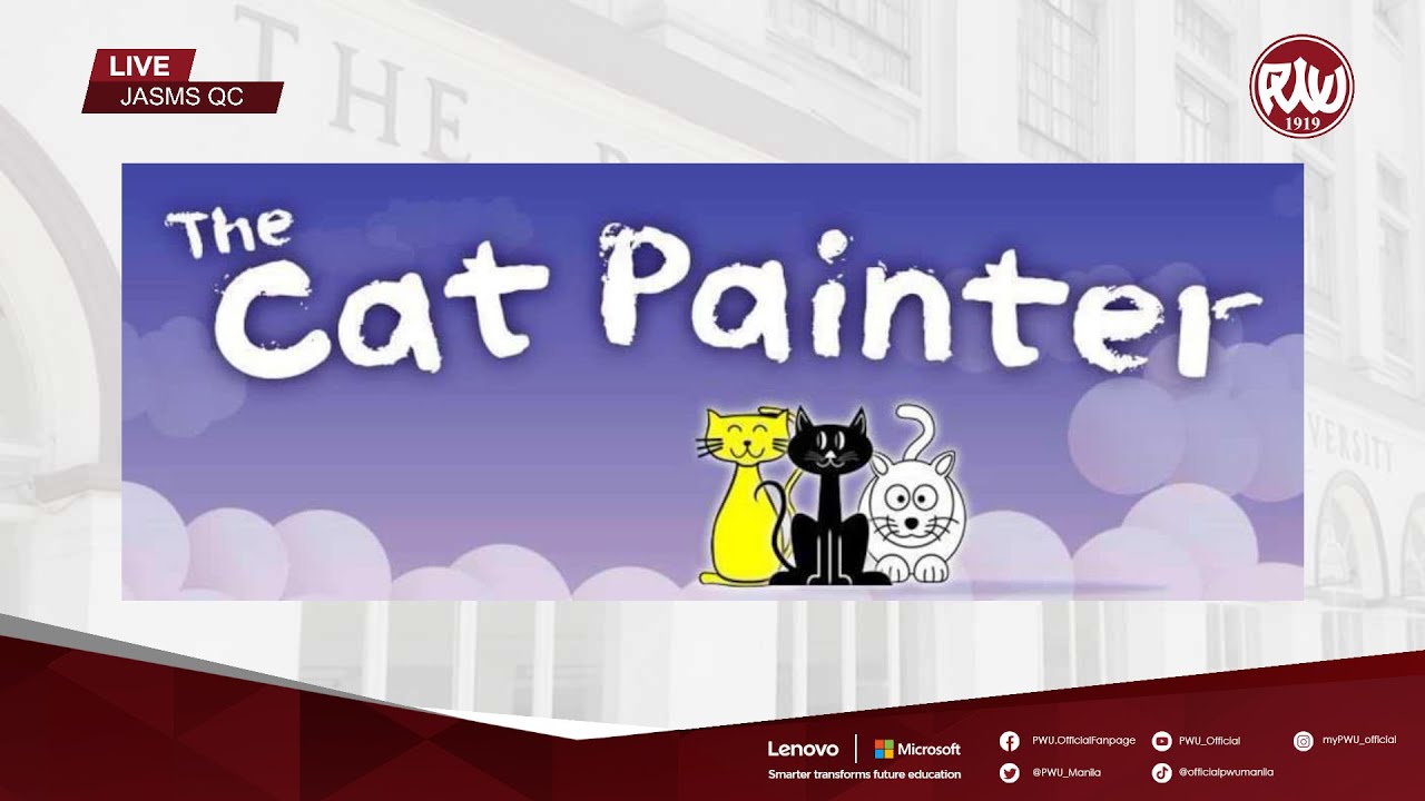 The Cat Painter (Play by the JASMS QC Dramatics Club) | March 15, 2024 - YouTube