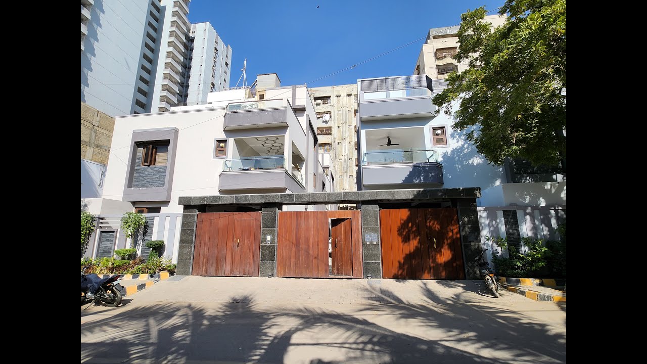 250 Sq Yards Brand New Independent Ground plus one with basement ...