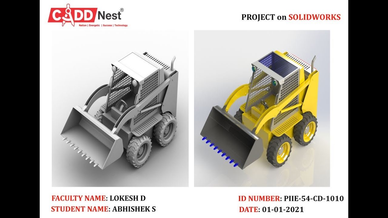 Mechanical Projects overview from CADD Nest® students !! - YouTube