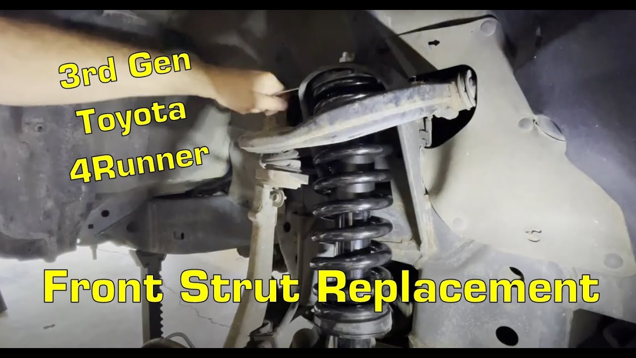 1996-2002 Toyota 3rd Gen 4Runner 4wd Front Strut Installation SO EASY ...