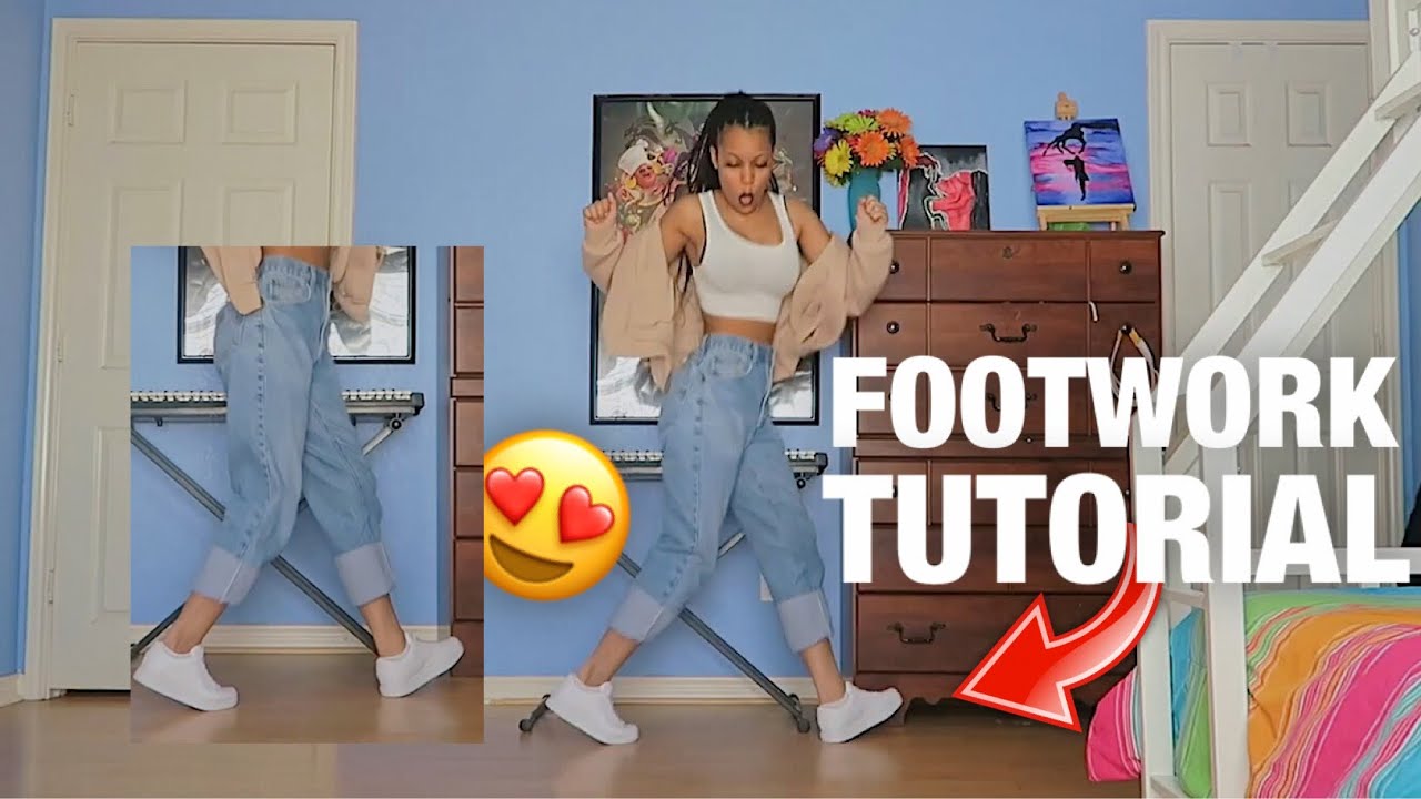 EASY FOOTWORK TUTORIAL!😈 - YouTube